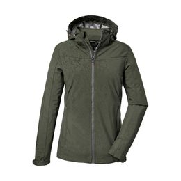 Killtec Softshelljacke &raquo;KOS 40 WMN SFTSHLL JCKT&laquo; Wasserabweisende, atmungsaktive Damenjacke aus recyceltem Material olivgr&uuml;n 44 44 Damen...