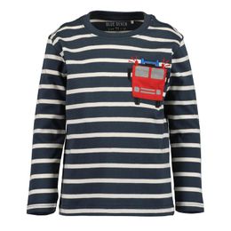 Blue Seven Langarmshirt »Langarmshirt« 5780 - DK BLAU 122 122 Material und Komfort: Blue Seven verarbeitet für die Kinderkleidung ausgewählte und...