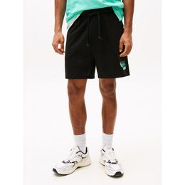 Tommy Jeans Sweatshorts »TJM RLX STACK LOGO SWEATSHRT EXT« Mit Kordelzug Black L - N-Gr N-Gr L Sweatshorts von Tommy Jeans