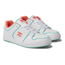 DC Shoes Sneaker &raquo;Manteca Se&laquo; White/Green/Sunlight 7,5(40) 7,5(40) Kunstleder-Design