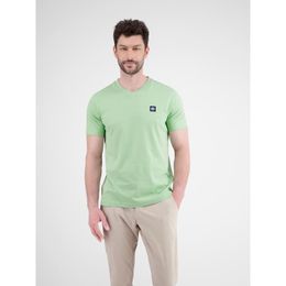 Lerros T-Shirt »Herren T-Shirt mit V-Ausschnitt« LIGHT PEPPERMINT 3XL 3XL MODERN FIT (schmale Passform)