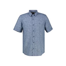 Lerros Kurzarmhemd »Herren Halbarmhemd in Übergrößen« SPACE BLUE 4XL - extraweit extraweit 4XL Lebendiges, changierendes Design