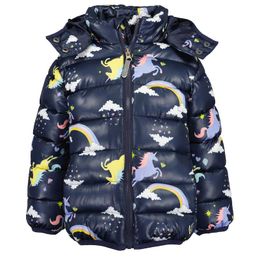 Blue Seven Winterjacke »Winterjacke« mit Kapuze 5900 - NACHTBLAU 110 110 Material und Komfort: Blue Seven verarbeitet für die Kinderkleidung...