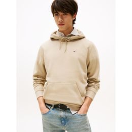 Tommy Jeans Sweatshirt »TJM REG S FLAG HOODIE« mit bestickten Markenlogo auf Brusthöhe Silt M M Sweatshirt von Tommy Jeans