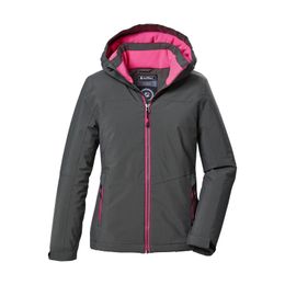 Killtec Funktionsjacke &raquo;KOW 352 GRLS JCKT&laquo; Wasserdichte M&auml;dchenjacke mit Kapuze, warmem Fleece und Kinnschutz moosgr&uuml;n 116 116 M&auml;dchen...