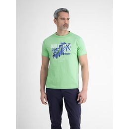 Lerros T-Shirt »Herren T-Shirt mit Brustprint« LIGHT PEPPERMINT 3XL 3XL MODERN FIT (schmale Passform)