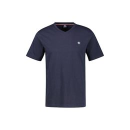 Lerros T-Shirt »T-Shirt in Großen Größen, tonal gestreift« CLASSIC NAVY 4XL 4XL Tonales Streifenmuster
