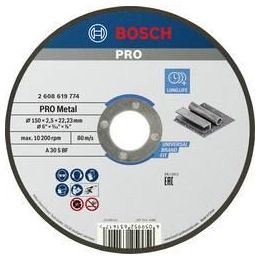 Bosch Accessories Standard for Metal 2608619774 Trennscheibe gerade 150 mm 1 St. Metall