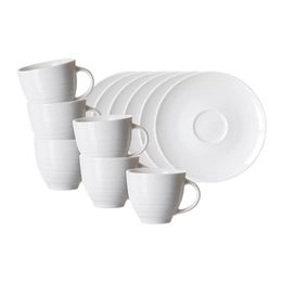 Ritzenhoff & Breker Ritzenhoff & Breker Espressotassen mit Untertassen Suomi 90 ml 6er Set