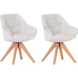Esszimmersessel GUTMANN FACTORY, beige (natur), B:60cm H:83cm T:65cm, 100% Polyester, Sessel