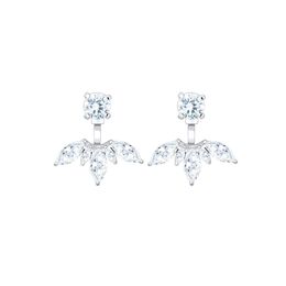 Elli Earrings 'Ear Jacket' female Silver size One Size