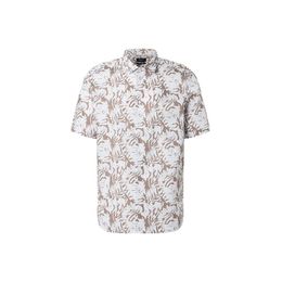 Maerz Muenchen Hemd Herren Größe XXXS/XXS camel / weiß