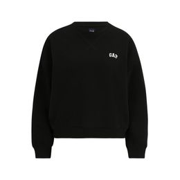 GAP Petite Sweatshirt Damen Gr&ouml;&szlig;e L schwarz / wei&szlig;