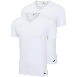 adidas Sportswear T-Shirt ' Active Flex Cotton ' Herren Gr&ouml;&szlig;e L wei&szlig;