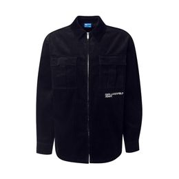 KARL LAGERFELD JEANS Hemd Herren Größe L schwarz / weiß