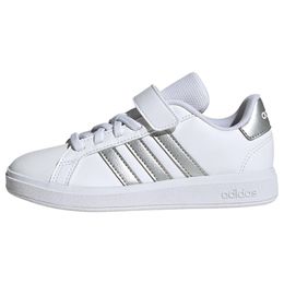 adidas Sportswear Sportschuh 'Grand Court 2.0' Jungen Gr&ouml;&szlig;e 29 silber / wei&szlig;
