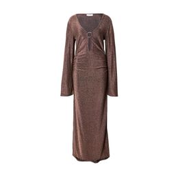 MYLAVIE by Sarah Harrison Kleid Damen Größe 44 braun Winterkleid