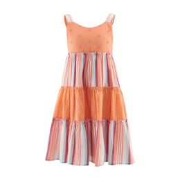 happy girls Dress girl Orange size 128
