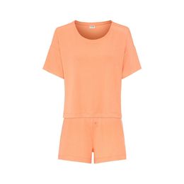 LSCN by LASCANA Shorty Damen Gr&ouml;&szlig;e M koralle Winterkleid