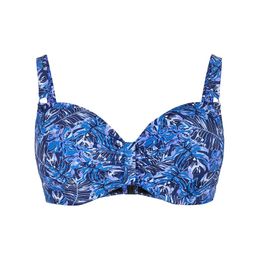 Swim by Zizzi Bikinitop Damen Gr&ouml;&szlig;e 85 navy / indigo / taubenblau