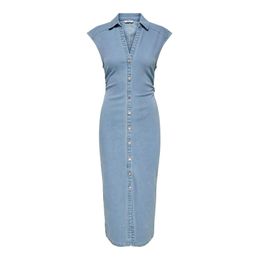 Only Kleid 'ONLBabe' Damen Größe 40 blue denim Winterkleid