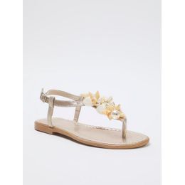 Trendyol T-Bar Sandals female Gold size 37