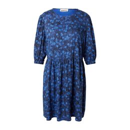 armedangels Kleid 'ROSEA MILLES FLEURS' Damen Größe 42 blau / nachtblau Winterkleid