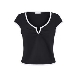LeGer by Lena Gercke T-Shirt 'Smilla' Damen Größe L schwarz / weiß