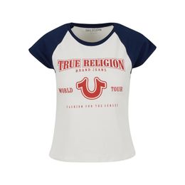 True Religion T-Shirt Damen Gr&ouml;&szlig;e S navy / rot / wei&szlig;
