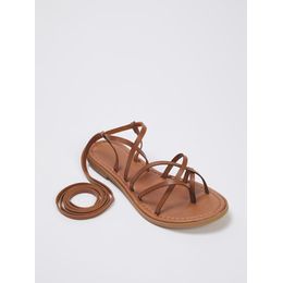 Trendyol T-Bar Sandals female Brown size 39