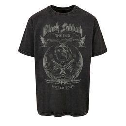 F4NT4STIC T-Shirt 'Black Sabbath The End World Tour' Herren Gr&ouml;&szlig;e S grau / schwarz