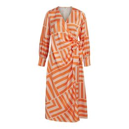 Object Kleid Damen Größe 40 orange / apricot Winterkleid
