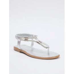 Trendyol T-Bar Sandals female Silver size 36