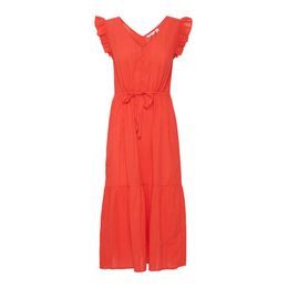 B.Young Kleid 'BYLANIE' Damen Größe 44 rot Winterkleid