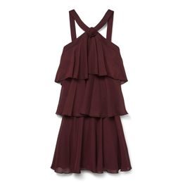 V&eacute;ro Moda VERO MODA Kleid 'VMFELICIA' Damen Gr&ouml;&szlig;e 36 bordeaux Winterkleid
