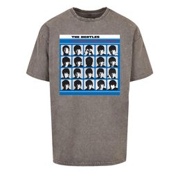 F4NT4STIC T-Shirt 'The Beatles Retro' Herren Gr&ouml;&szlig;e 5XL blau / himmelblau / grau / schwarz