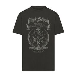 F4NT4STIC T-Shirt 'Black Sabbath The End World Tour' Herren Gr&ouml;&szlig;e L grau / schwarz