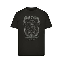 F4NT4STIC T-Shirt 'Black Sabbath The End World Tour' Jungen Gr&ouml;&szlig;e 146/152 grau / schwarz