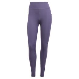 adidas Performance Sporthose 'Own the Run' Damen Gr&ouml;&szlig;e 4XS dunkellila / schwarz