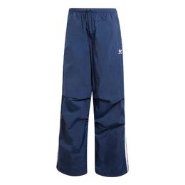 adidas originals Pants '3-Stripes Woven Parachute' female Blue size L