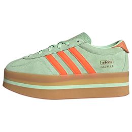 adidas originals Sneaker 'Gazelle Stack' Damen Gr&ouml;&szlig;e 42.5/43 braun / gr&uuml;n / orange