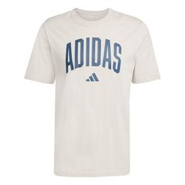 adidas Sportswear Funktionsshirt 'Collegiate Lineage' Herren Größe 4XL hellbeige / marine