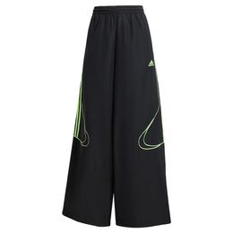 adidas originals Hose 'Teamgeist Adicolor' Damen Größe 50/52 hellgrün / schwarz