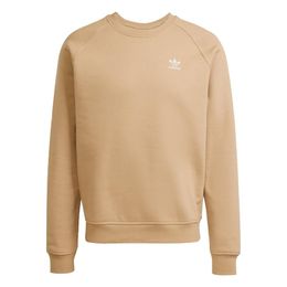 adidas originals Sweatshirt 'Trefoil Essentials' Herren Gr&ouml;&szlig;e XS cappuccino / wei&szlig;