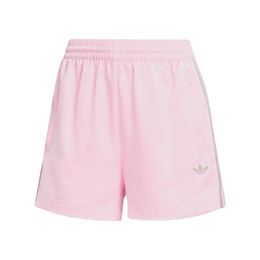 adidas originals Shorts 'Pin-stripe Satin' Damen Gr&ouml;&szlig;e 30/32 grau / rosa