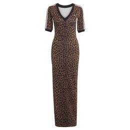adidas originals Dress 'Leopard V-Neck Maxi' female Brown size S