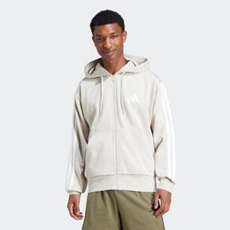 adidas Sportswear Sportsweatjacke Herren Gr&ouml;&szlig;e XL creme / wei&szlig;