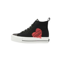 British Knights Sneaker ' KAYA MID ' Damen Gr&ouml;&szlig;e 37 koralle / schwarz / wei&szlig;