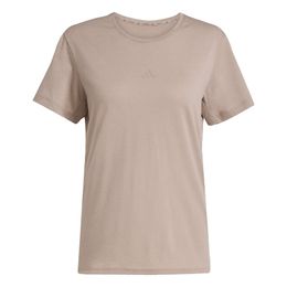 adidas Performance Performance Shirt 'Essentials' female Brown size XS