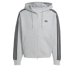 adidas originals Zip-Up Hoodie 'Adicolor Spacer' male Grey size XXL